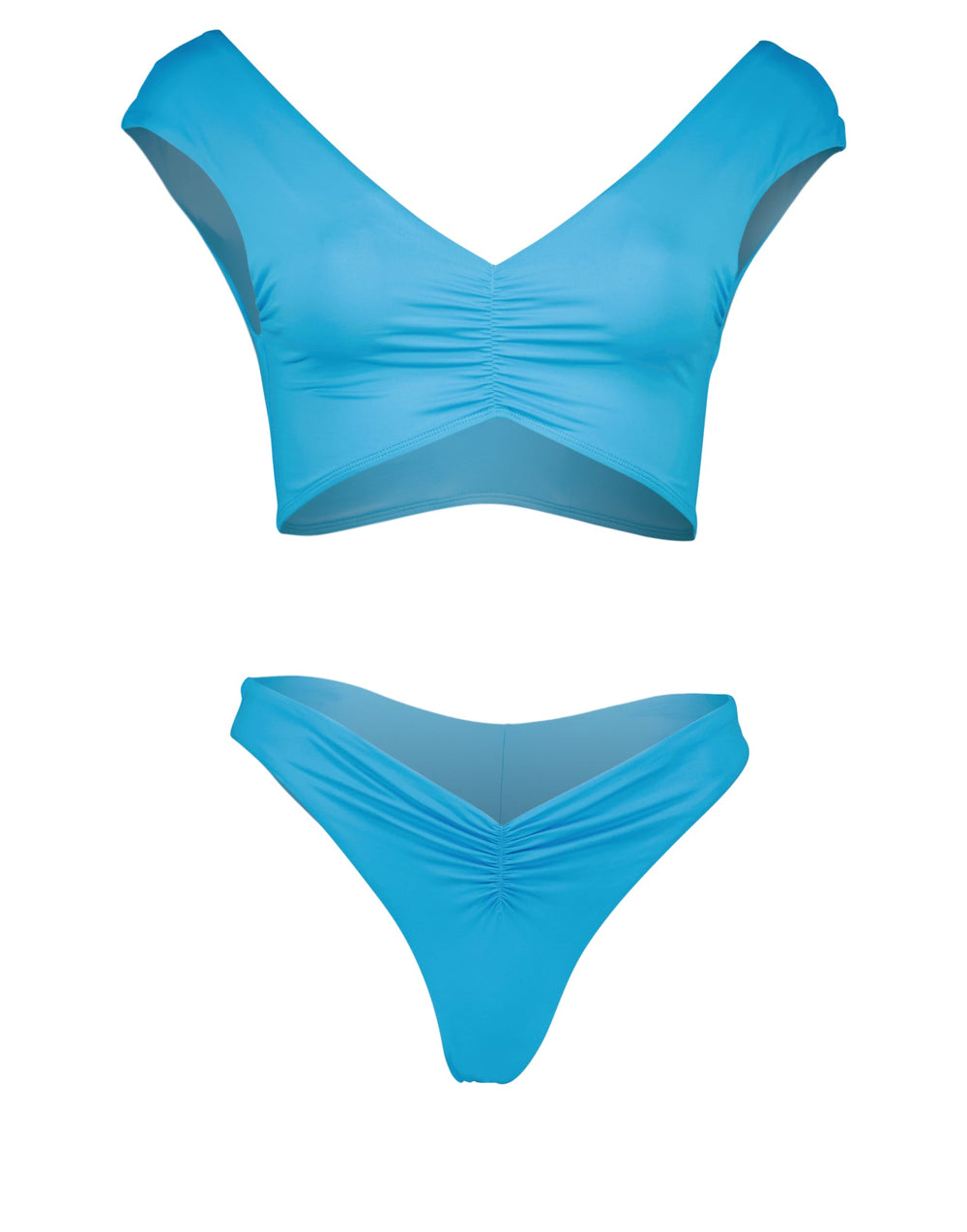 LINDA SET BLUE ZANZIBAR - Blue Lagoon Swimwear